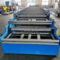 China Roof And Wall Panel Standing Seam Roll Forming Machine 1200mm Width for sale