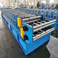 China Roof And Wall Panel Standing Seam Roll Forming Machine 1200mm Width for sale