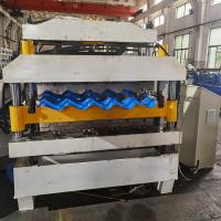 China Double Layer Metal Panel Forming Machine 12kg For Roof Sheet for sale