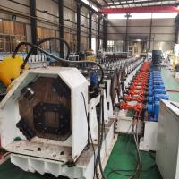 China Steel Profile C Purlin Metal Roll Forming Machine For Construction Works for sale