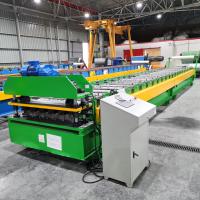 China Three Layer Roof Roll Forming Machine Drip Edge For Home / Hotels for sale