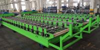China Three Layer Roof Roll Forming Machine Drip Edge For Home / Hotels for sale