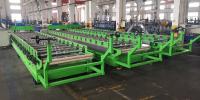 China Three Layer Roof Roll Forming Machine Drip Edge For Home / Hotels for sale