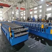 China Ibr Roof Sheeting Metal Roll Forming Machine Easy To Operate for sale
