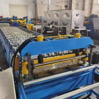China Ibr Roof Sheeting Metal Roll Forming Machine Easy To Operate for sale