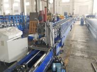China Galvanized Steel Post Forming Machine , Peach Shape Fence Post Roll Forming Machine for sale