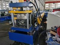 China 5inch Rain Gutter Making Machine , 380V Steel Roll Forming Machine for sale