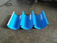 China 5inch Rain Gutter Making Machine , 380V Steel Roll Forming Machine for sale