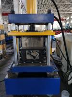 China Metal Roof Valley Gutter Downspout Machine , Rainwater Gutter Rolling Machine for sale