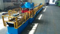 China Zinc Roofing Corrugated Ridge Post Forming Machine For Steel File Making for sale