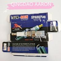 China Sunrain C7HS Iridium Motorcycle Spark Plug for Bajaj Fitment 14mm Thread for sale