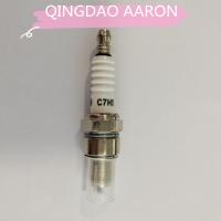 China Sunrain C7HS Iridium Motorcycle Spark Plug for Bajaj Fitment 14mm Thread for sale