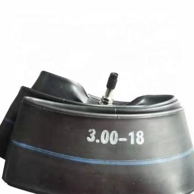 China 3.00-18 Motorcycle Inner Tube 85mm Width TR4 Valve Replacement for Tubeless Tyre for sale