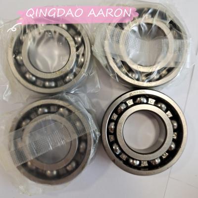 China Motorcycle Deep Groove Ball Bearings 6300 6205 6004 ISO9001 Certified for Sea Shipping for sale