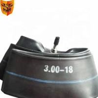 China 14 Inch Motorcycle Inner Tube Natural Butyl Rubber 3.00-14 2.75-14 2.00-14 for sale