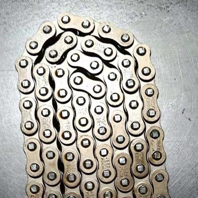 China 428-112L BAJAJ Motorcycle Chain 112L Black Finish 20CrMnTi Steel for sale