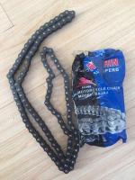 China 428-112L BAJAJ Motorcycle Chain 112L Black Finish 20CrMnTi Steel for sale