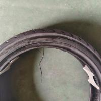 China Tubeless Motorcycle Tire 80/90-14 Natural Rubber Black 6PR 8PR OEM for sale