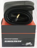 China Butyl Rubber Motorcycle Inner Tube 2.75-17 TR4 Valve 78mm Width 400g Strength 10-12 MPA for sale