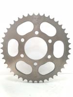 China Deep Pattern Motorcycle Chain and Sprocket Set 428 520 for Nigeria Market Durable Drive Kit for sale