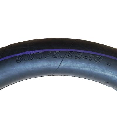 China Motorcycle Tire Inner Tube 3.00/3.25-18 Natural Butyl Rubber ISO9001 50000 pcs per day for sale