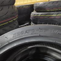 China Natural Rubber Motorcycle Tire 130/70-17 6PR 8PR for 17 Inch Rim Durable Black for sale