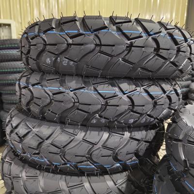 China 6PR 8PR Black 3.50-10 Motorcycle Tire ISO9001 CCC DOT E-MARK Certified for sale