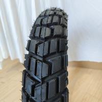 China 110/90-16 Motorcycle Tire 6PR 8PR Ply Rating Natural Rubber Black OEM Service for sale
