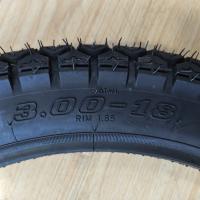 China 3.00-18 Motorcycle Tubeless Tire 6PR 8PR Natural Rubber for B2B Export for sale