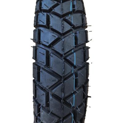 China 120/80-18 Black Motorcycle Tubeless Tire 6PR 8PR All Terrain Natural Rubber for sale