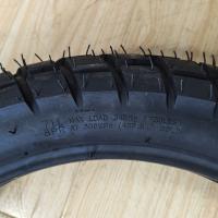 China 120/80-18 Black Motorcycle Tubeless Tire 6PR 8PR All Terrain Natural Rubber for sale
