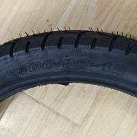 China 100/90-18 Tubeless Motorcycle Tire Natural Rubber 35%-55% Rubber Content 6PR 8PR for sale
