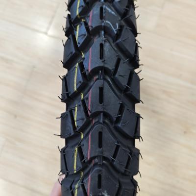 China Natural Rubber Steel Nylon Motorcycle Tire 2.75-17 6PR 8PR Black for sale