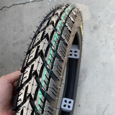 China 2.75-18 Nylon Motorcycle Rear Tire 35-55% Natural Rubber 6PR TT/TL Long Lasting for sale