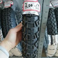 China 3.00-17 Motorcycle Tire TT TL High Rubber Content 45% A Quality with E Mark for sale