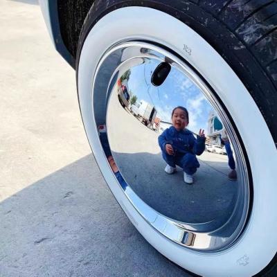 China Forgefit Tri Clamp Gasret White Sidewall Tire Inserts for 12-17 Inch Wheels for sale