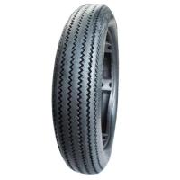 China Sawtooth Pattern Motorcycle Tires Natural Rubber 45% Rubber Content Tubeless Tire for sale