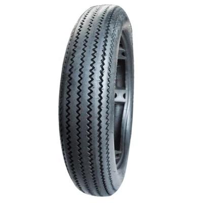 China Sawtooth Pattern Motorcycle Tires Natural Rubber 45% Rubber Content Tubeless Tire for sale
