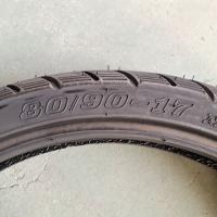 China Tubeless Motorcycle Tyre 80/90-17 35-55% Rubber Content OEM Acceptable 6PR for sale