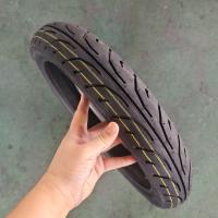 China Tubeless Motorcycle Tire 70/90-14 6PR Natural Rubber Black 1 Year Warranty for sale