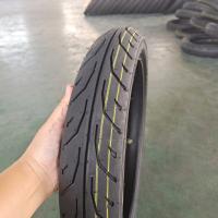 China Tubeless Motorcycle Tire 70/90-14 6PR Natural Rubber Black 1 Year Warranty for sale