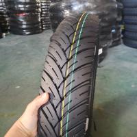 China OEM Natural Rubber Motorcycle Tire 110/90-16 6PR with Loading Port Qingdao for sale