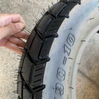 China Motorcycle Tubeless Tire 120/90-10 Natural Rubber 6PR 8PR Quick Delivery for sale