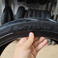 China Motorcycle Tire Casing 180/55-17 190/55-17 Natural Rubber 6PR 8PR for Qingdao Port for sale