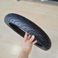 China Motorcycle Tire Casing 80/90-17 TL Tubeless Tyre 6PR Natural Rubber OEM for sale