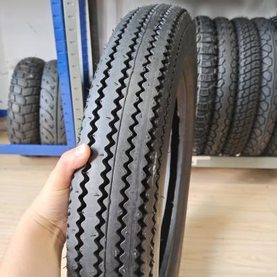 China Sawtooth Vintage Motorcycle Tire 5.00-16 4.50-18 Natural Rubber 6PR 8PR for sale