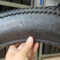China Sawtooth Vintage Motorcycle Tire 5.00-16 4.50-18 Natural Rubber 6PR 8PR for sale