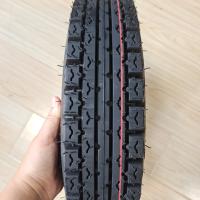 China OEM 4.00-8 Motorcycle Tire for Scooter Natural Rubber 6PR 8PR Black for sale