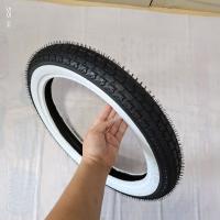 China Motorcycle Tire 2.75-16 35%-55% Rubber Content White Wall for European Market for sale