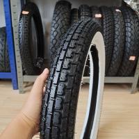 China Motorcycle Tire 2.75-16 35%-55% Rubber Content White Wall for European Market for sale